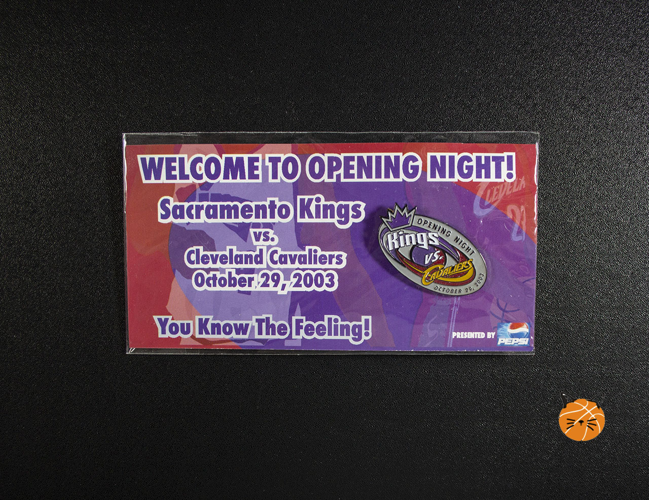 King’s Opening Night Pin – LeBron James Debut - HoopCats